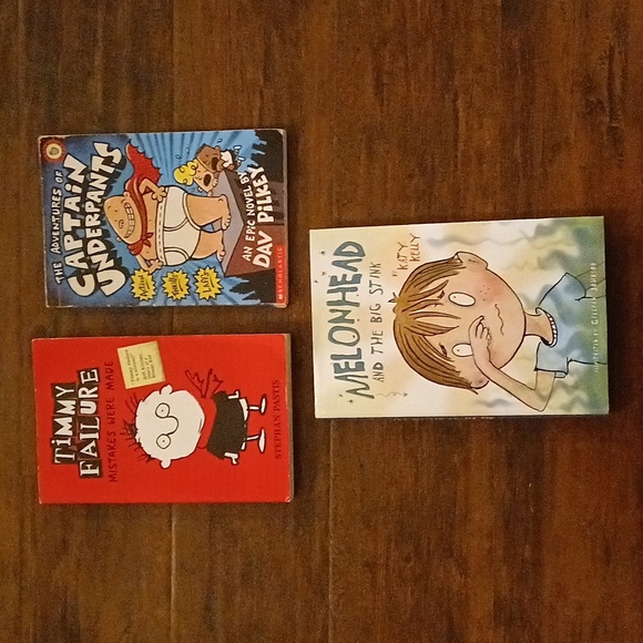 Other | Illustrated Kids Chapter Books Timmy Failure Captain Underpants ...